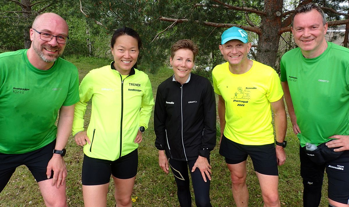 Slik trener mosjonistene – Trondheim maraton 2022